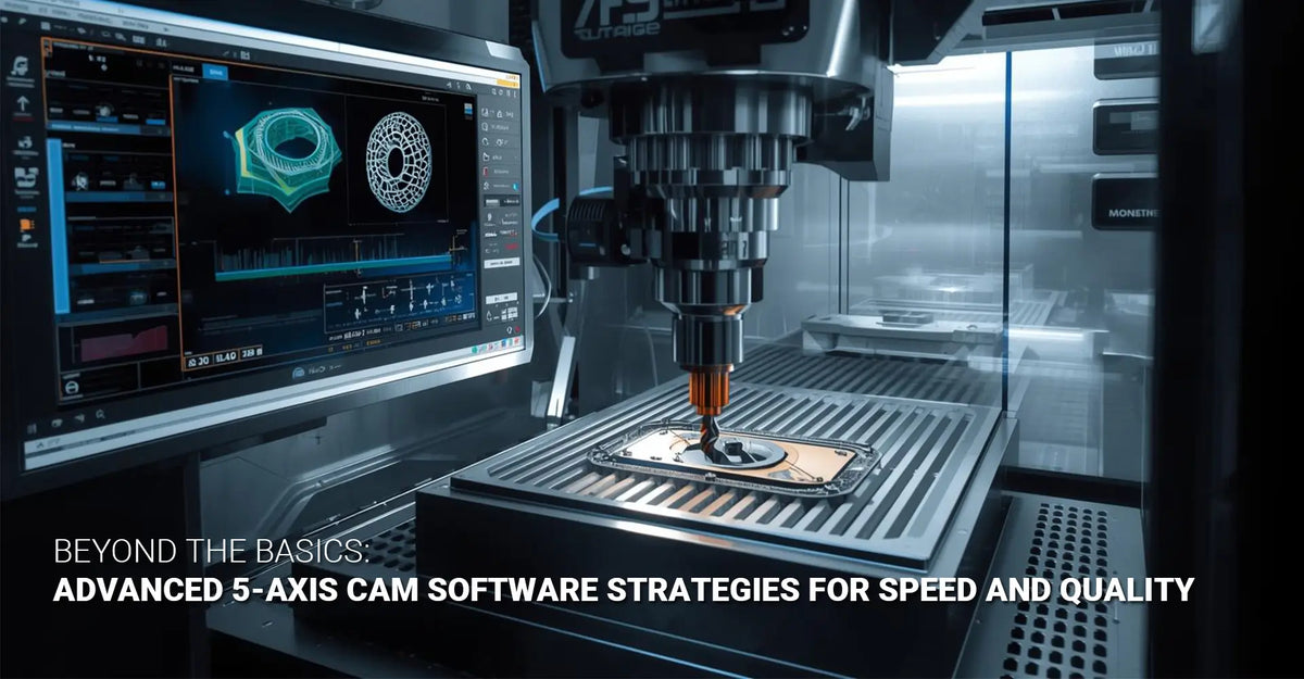 5-Axis CAM Software Strategies — Maximize Toolpath Efficiency