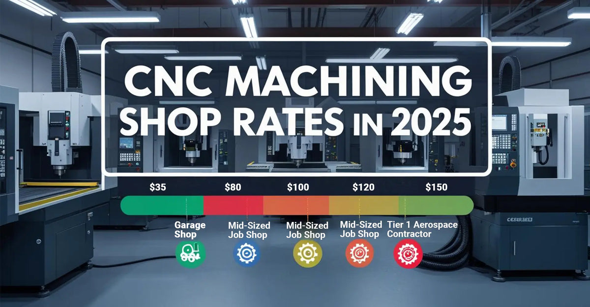 CNC Machining Shop Rates in 2025 – Pricing Trends & Cost Insights