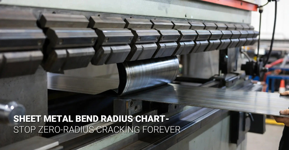 Minimum Bend Radius for Sheet Metal: Prevent Cracking & Failures
