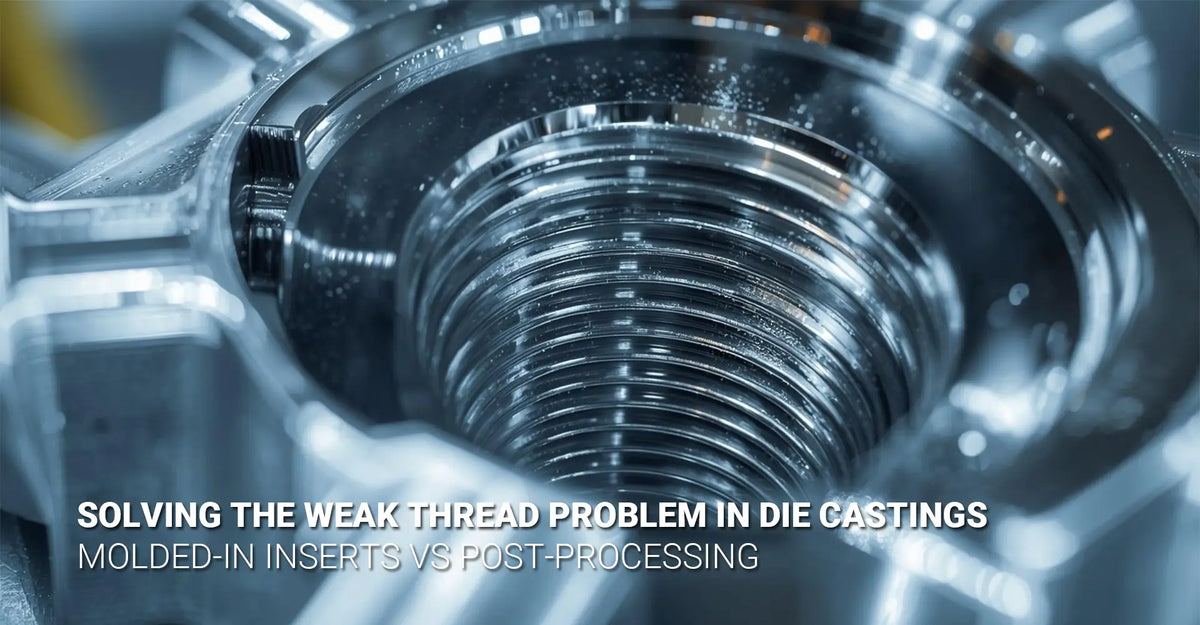 Prevent Thread Failure in Die-Cast Aluminum Parts | Key Fixes