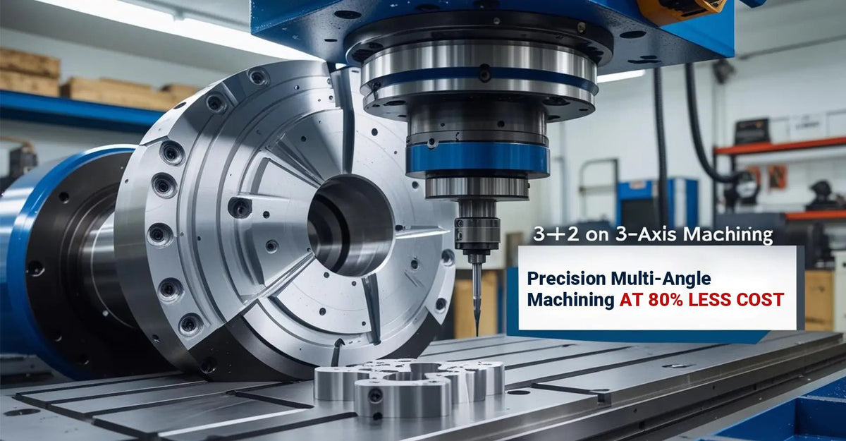 3+2 Axis Positioning on 3-Axis CNC Machines: Boost Efficiency & Access