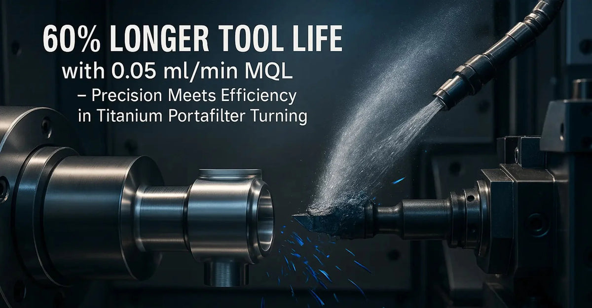 Titanium Portafilter Machining: Boost Speed, Finish, and Tool Life