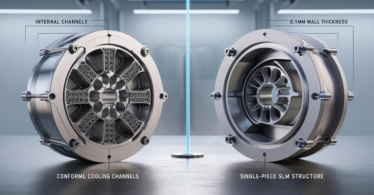 SLM 3D Printing Unlock Complex Internal Channels & Thin-Walled Parts